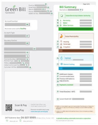 A Guide to Understanding Your DEWA Bill - MyBayut