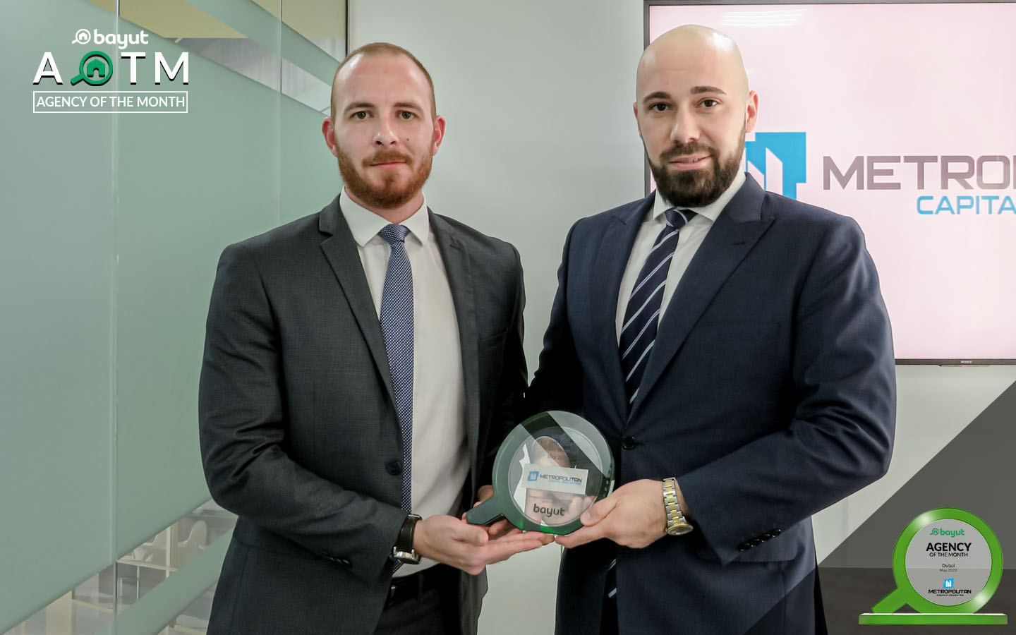 Metropolitan Capital Real Estate Wins Bayut Award for May '20 | MyBayut