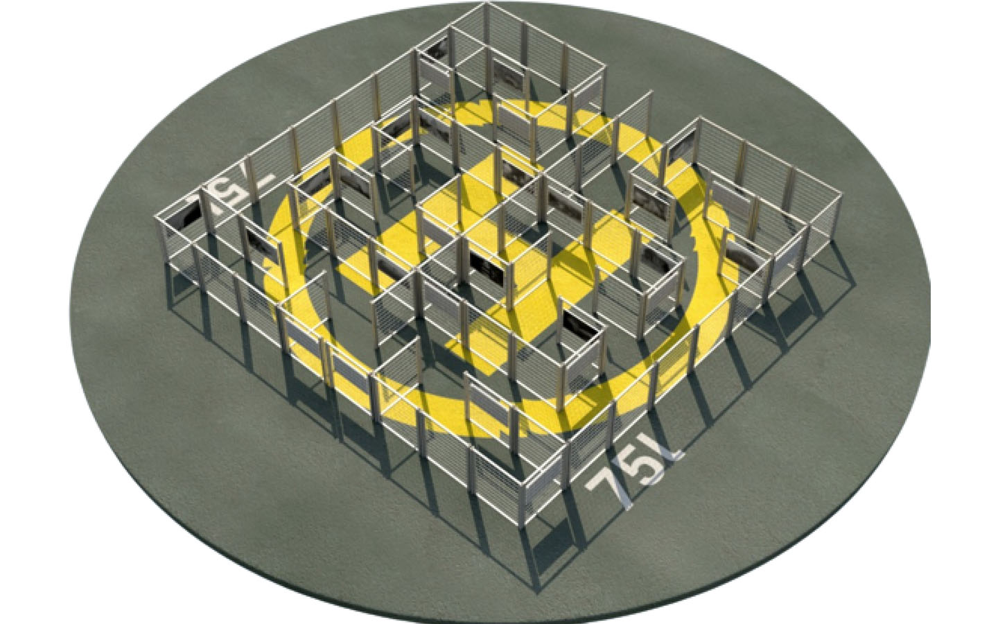 Burj Al Arab's Helipad Art Exhibition: The Art Maze - MyBayut