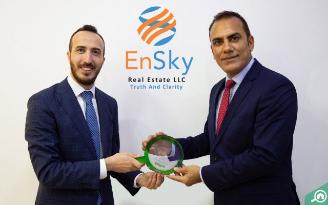 EnSky Wins Bayut Award for Best Real Estate Agency in Abu Dhabi - MyBayut
