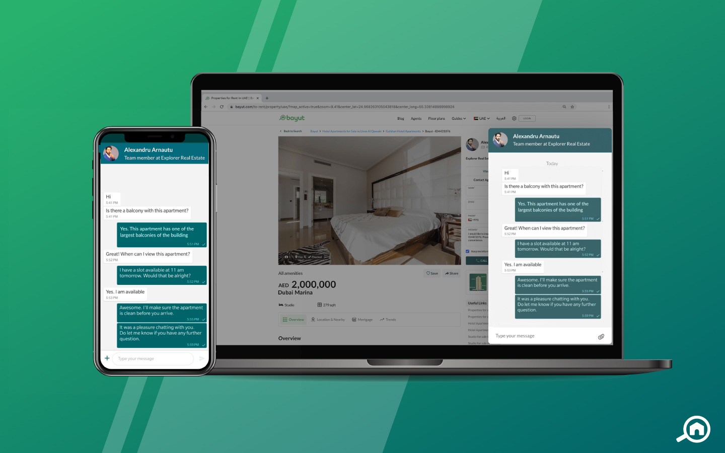 Bayut Chat: Connect With Agents Using Instant Messaging - MyBayut