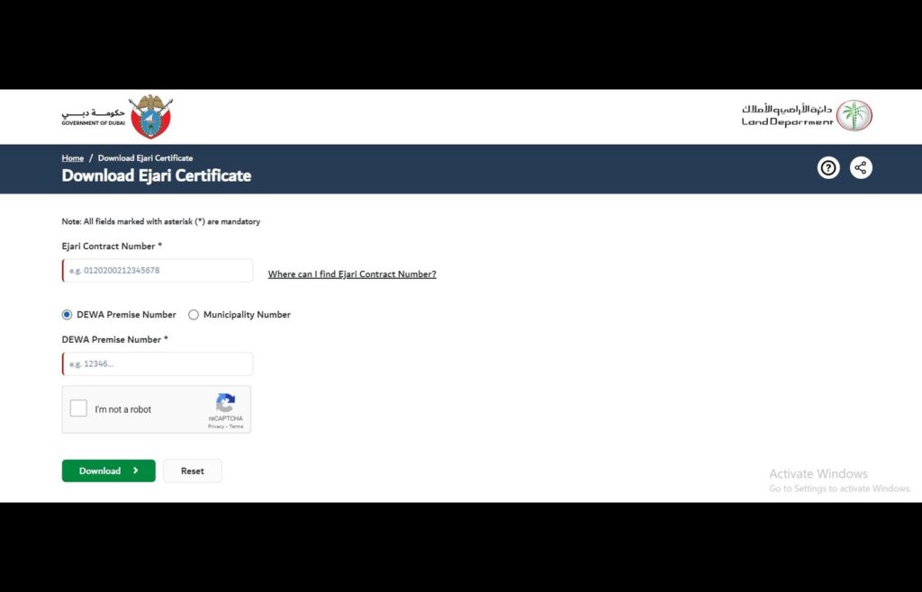 How To Download the Ejari Certificate and Check Status Online - MyBayut