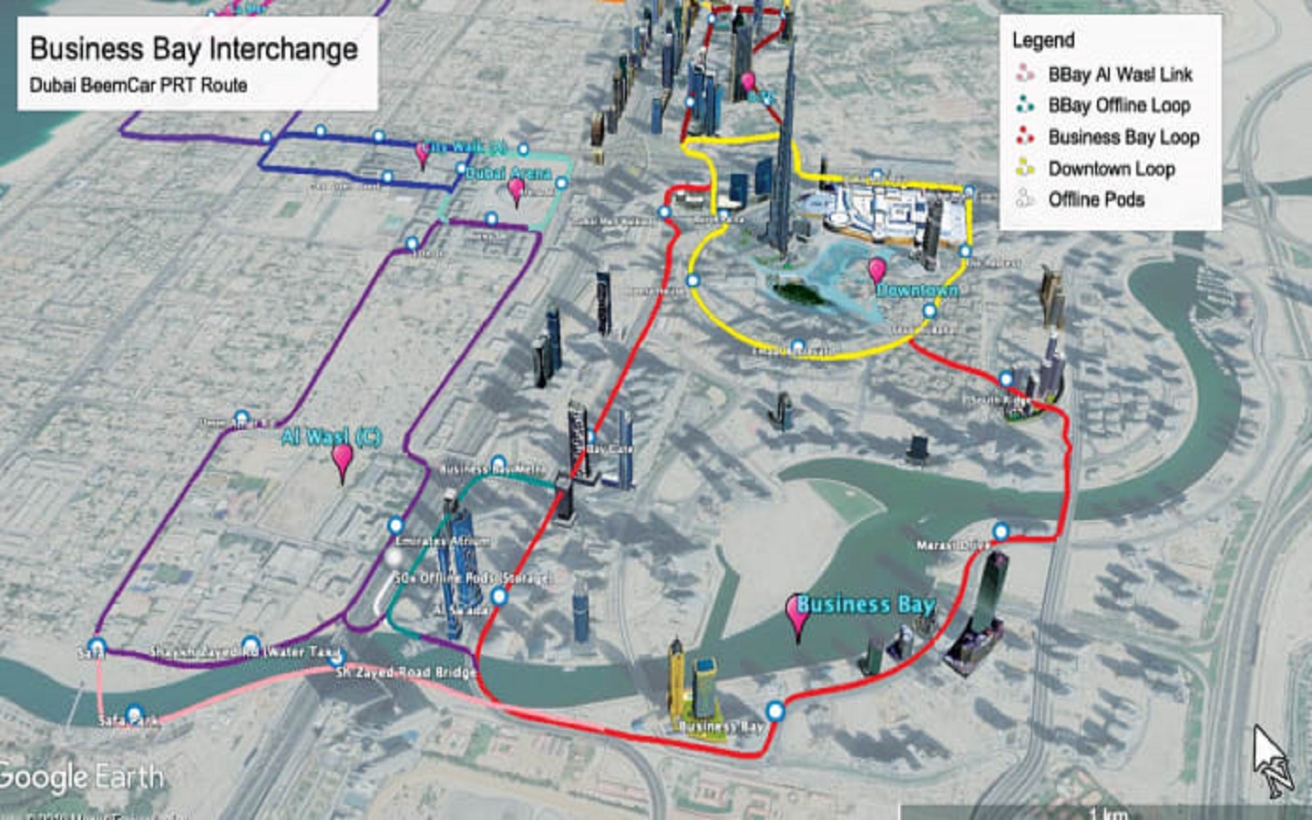 Dubai Sky Pod Transport System: Stations, Map & more - MyBayut