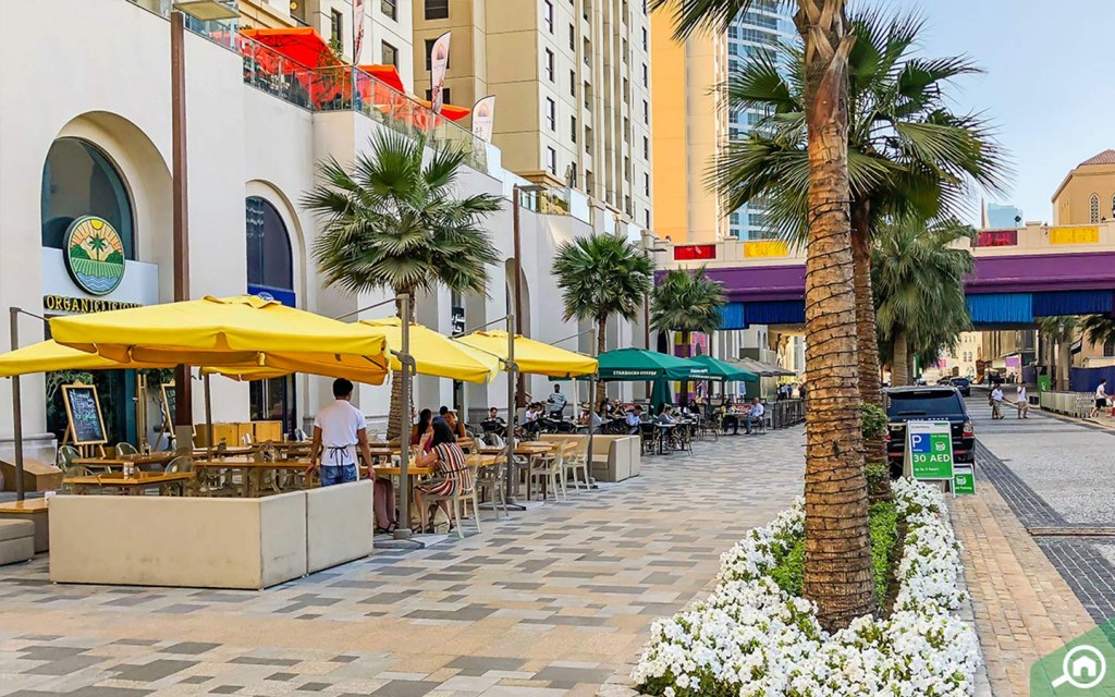 All About JBR Walk, Dubai: Restaurants, Shops, Location & more - MyBayut