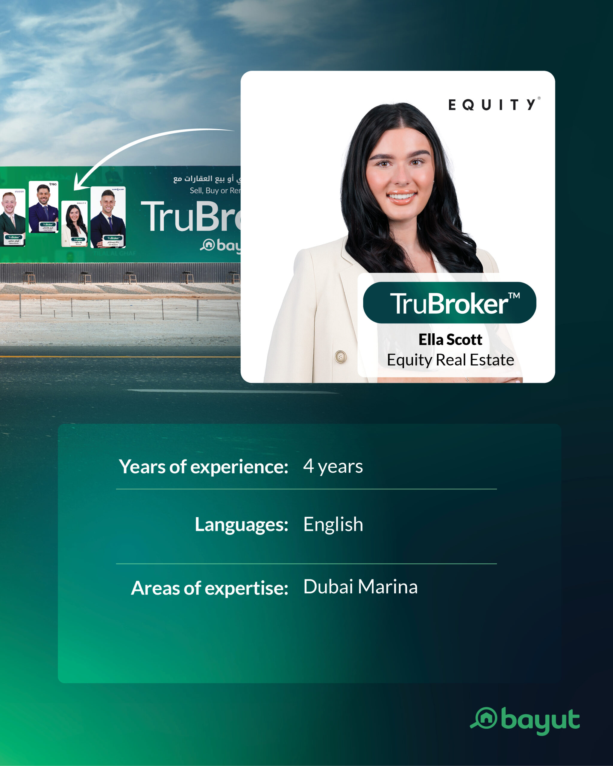 TruBroker™s Featured on Iconic Dubai Billboard - MyBayut