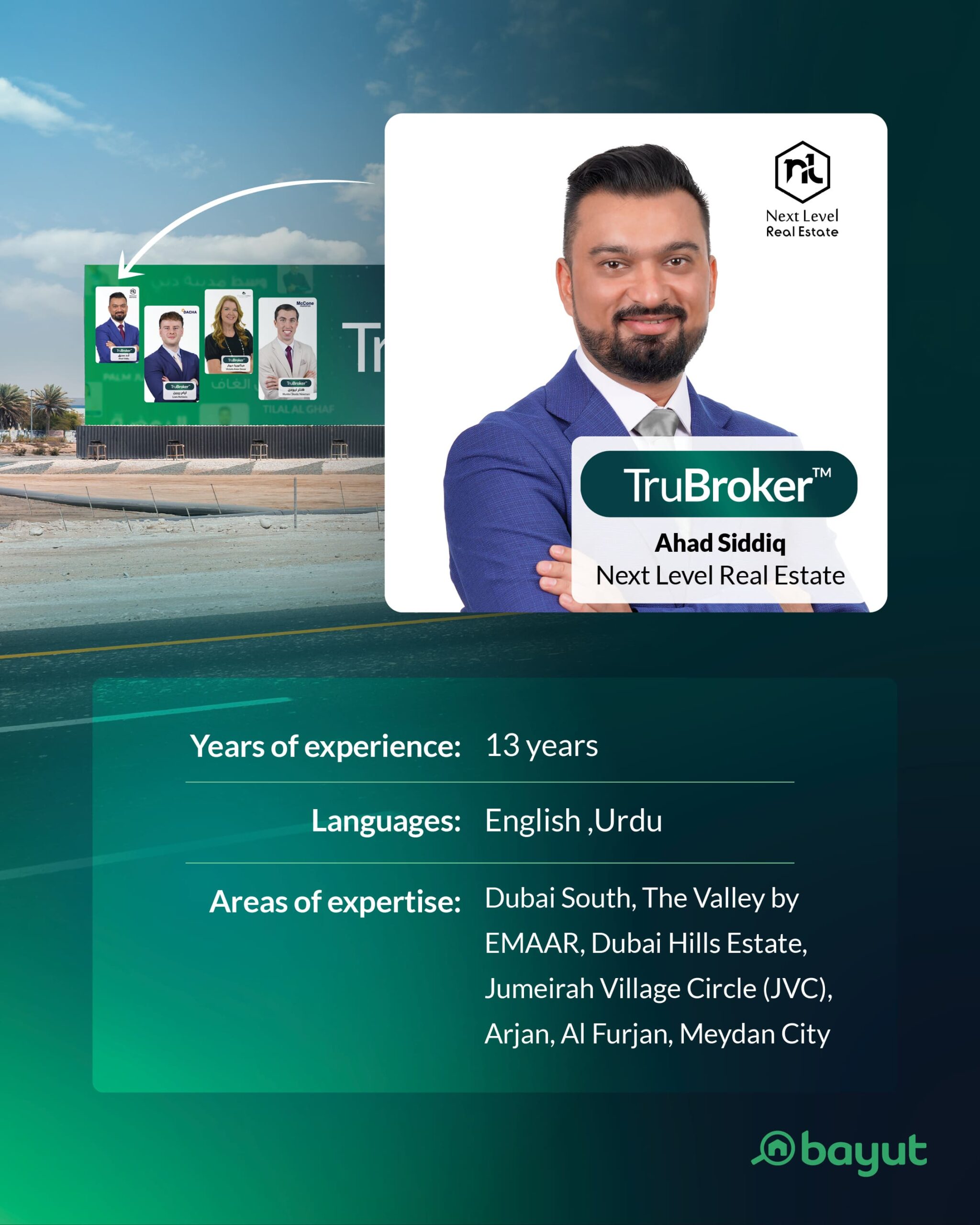 TruBroker™s Featured on Iconic Dubai Billboard - MyBayut