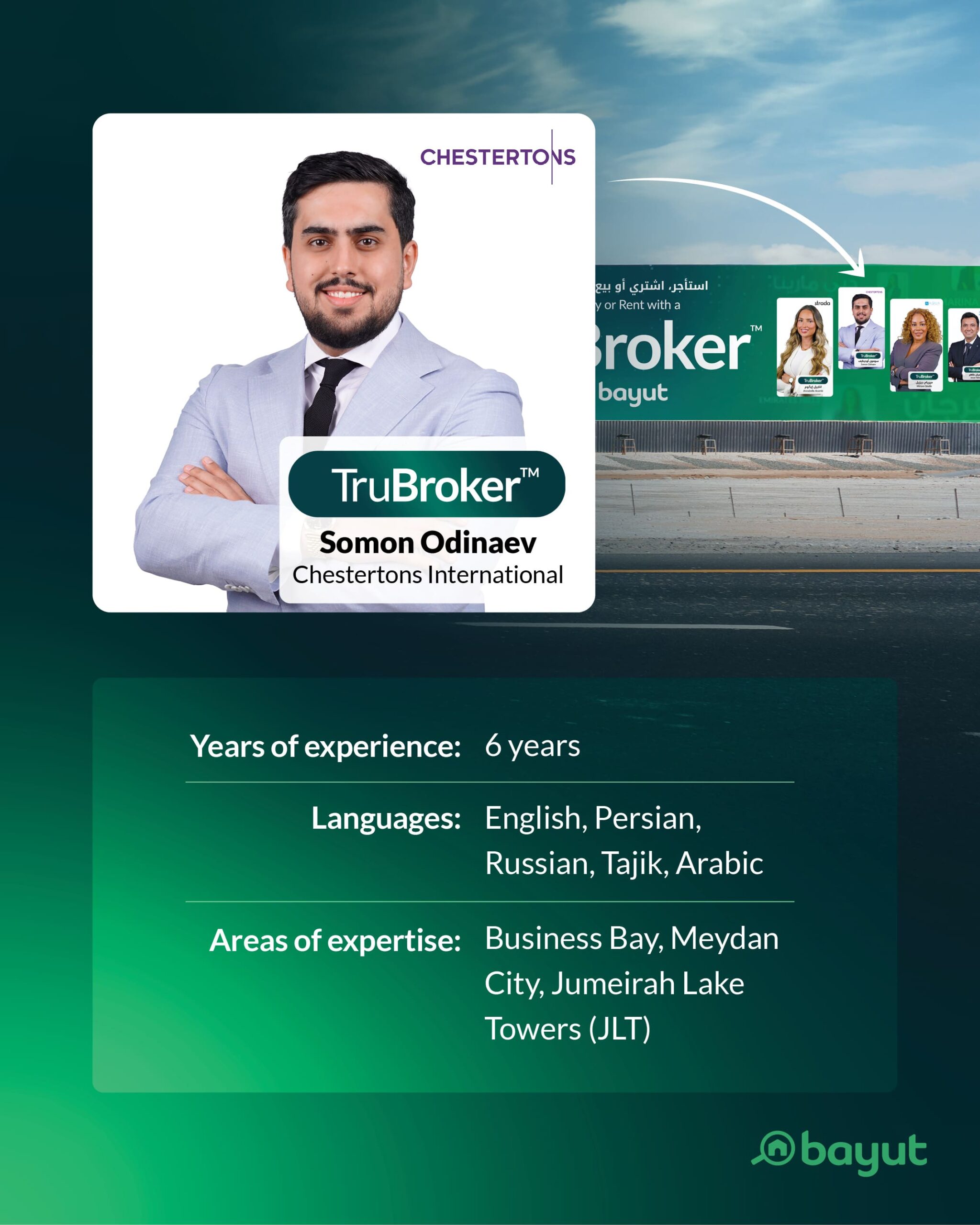 TruBroker™s Featured on Iconic Dubai Billboard - MyBayut