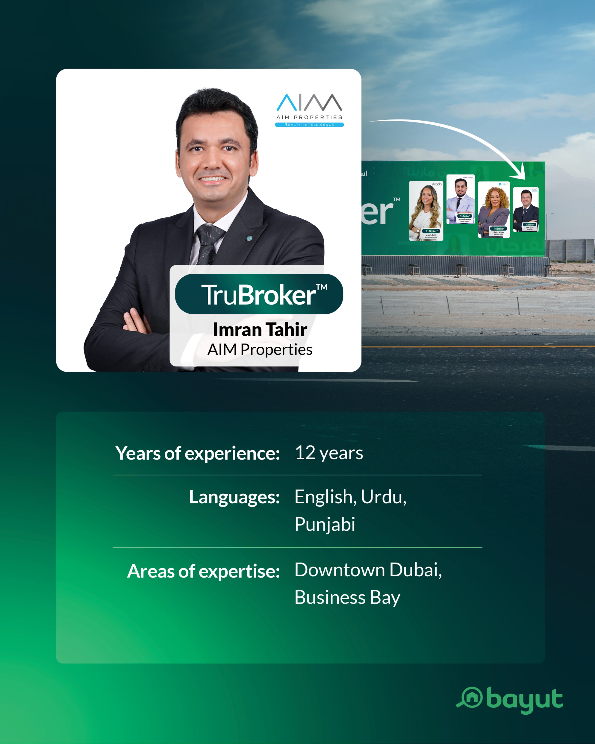 TruBroker™s Featured on Iconic Dubai Billboard - MyBayut