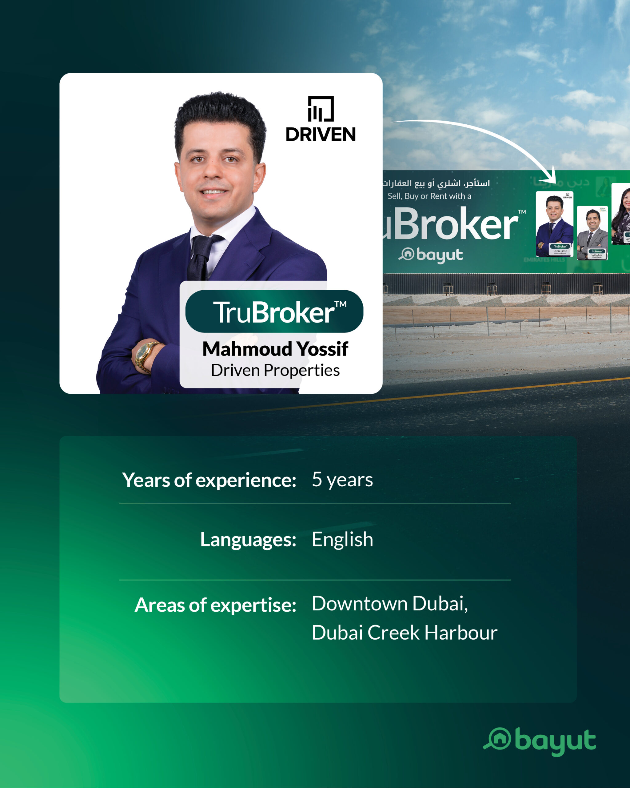 TruBroker™s Featured on Iconic Dubai Billboard - MyBayut