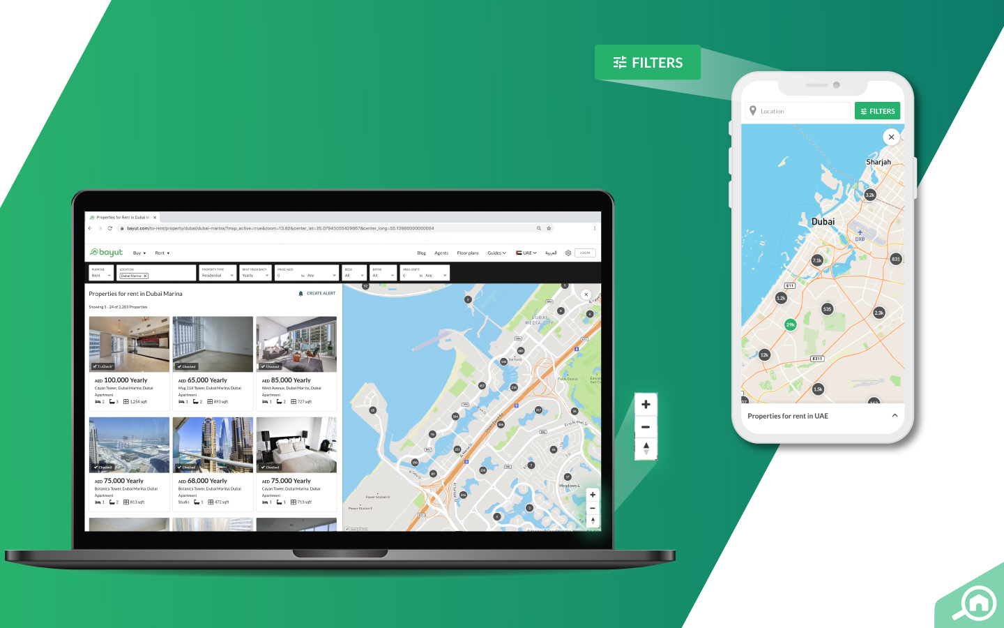 Map View on Bayut: Steps to use new feature for Property Search - MyBayut