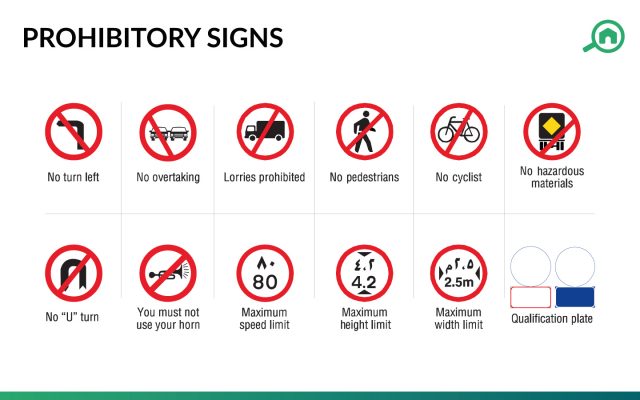 Traffic Signs in the UAE: Warning, Prohibitory & More – MyBayut
