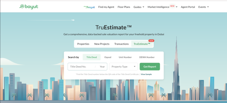 All About TruEstimate™- Property Valuation tool by Bayut - MyBayut