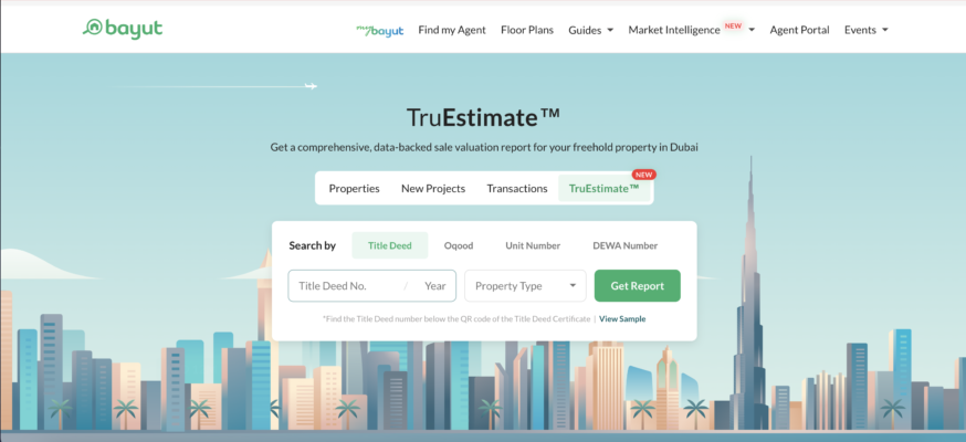 All About TruEstimate™- Property Valuation tool by Bayut - MyBayut