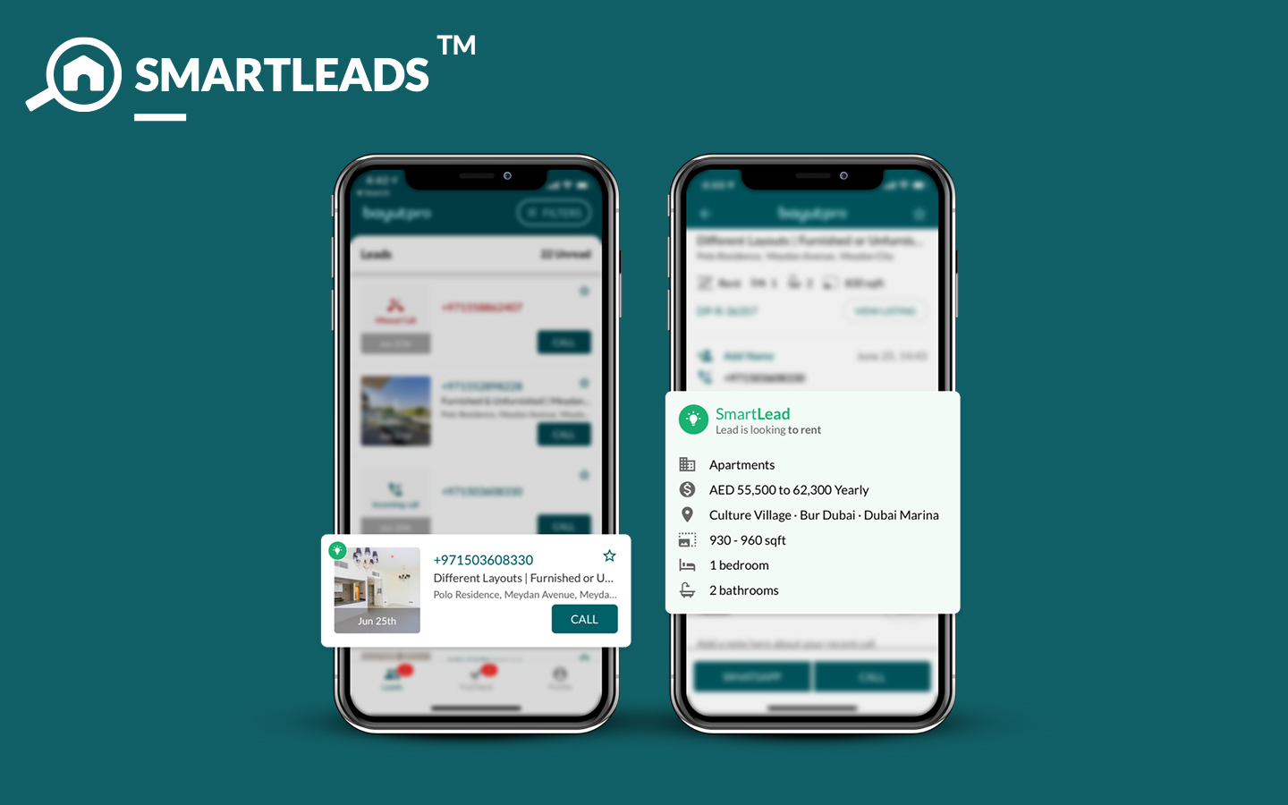 Profolio™ Features: TruCheck™, SmartLeads™ - MyBayut