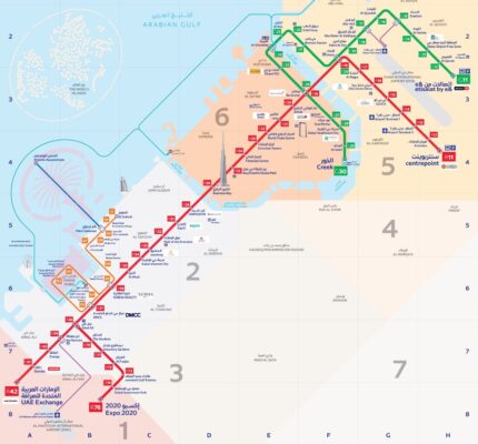 Dubai Metro Guide: Map, Timings & More - MyBayut