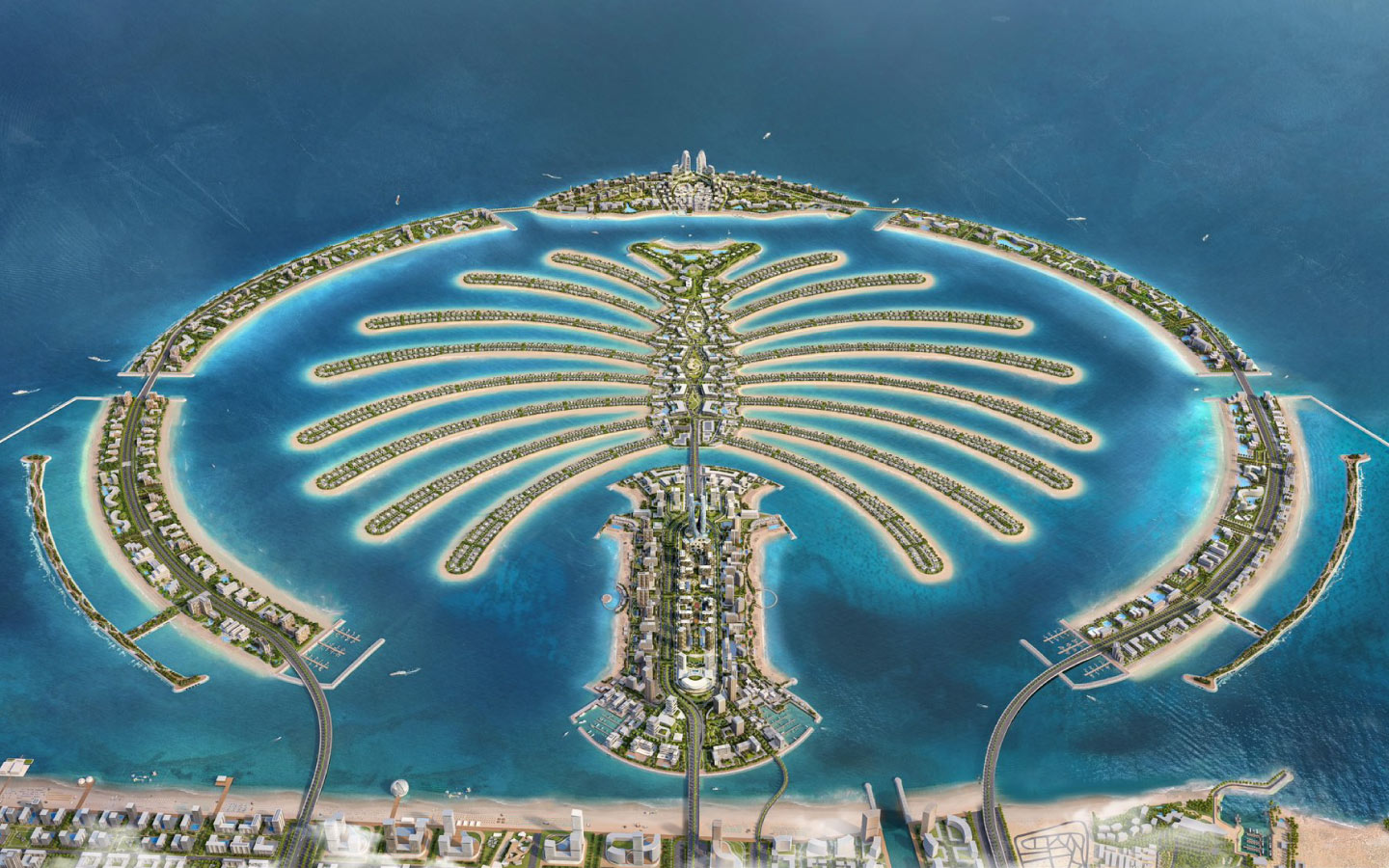 نخلة جبل علي في دبي: المخطط الجديد لتطوير نخلة جبل علي | ماي بيوت