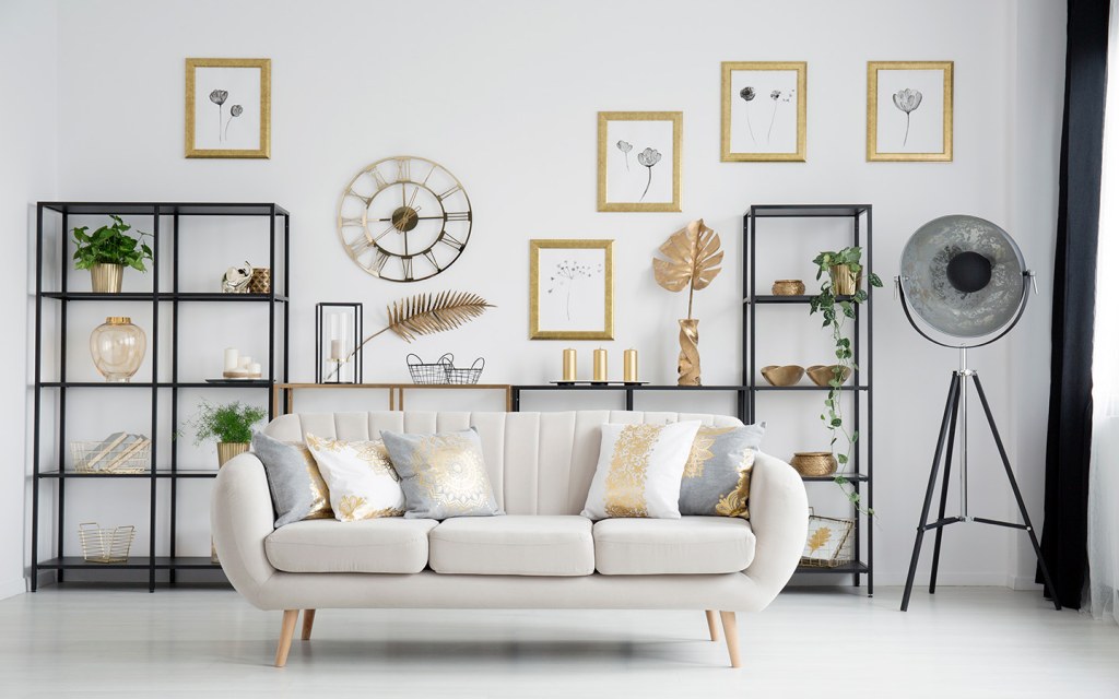 Gold Home Decor: Ways to Add a Touch of Gold to Your Rooms - MyBayut